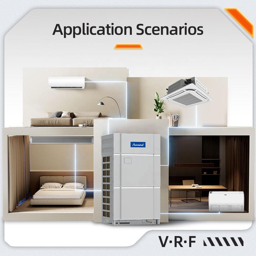Gree HVAC System Inverter Commercial Central Air Conditioning System 22KW Fan Coil VRF Unit ...
