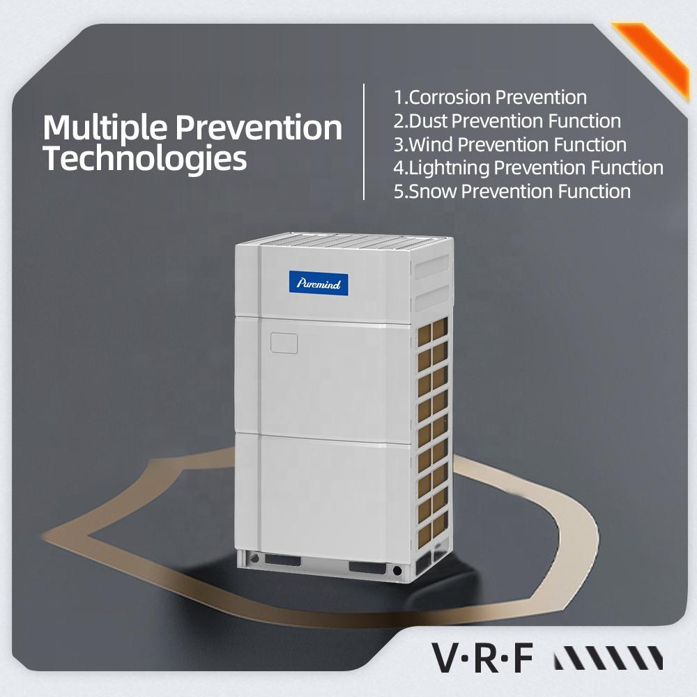 Gree HVAC System Inverter Commercial Central Air Conditioning System 22KW Fan Coil VRF Unit ...